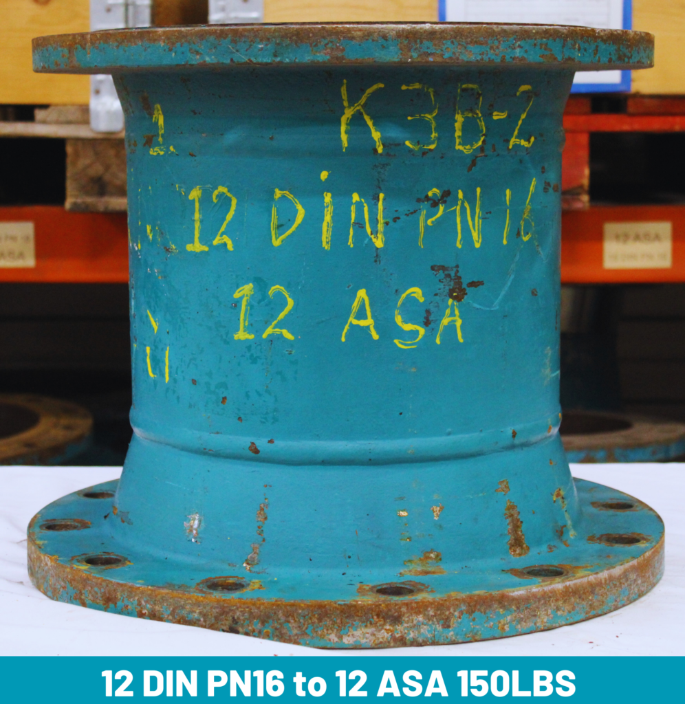12 DIN PN16 to 12 ASA 150LBS - LTT Holland
