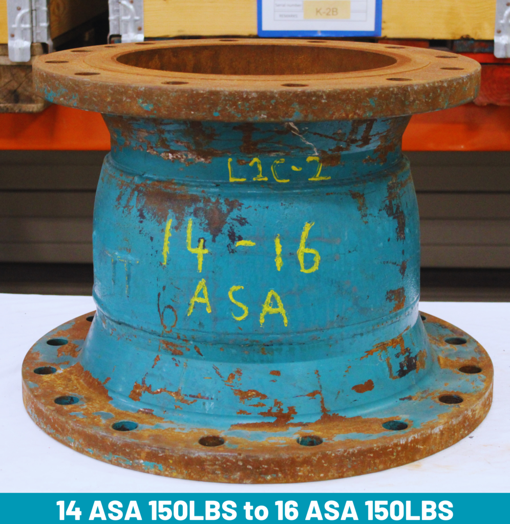 14 ASA 150LBS to 16 ASA 150LBS - LTT Holland