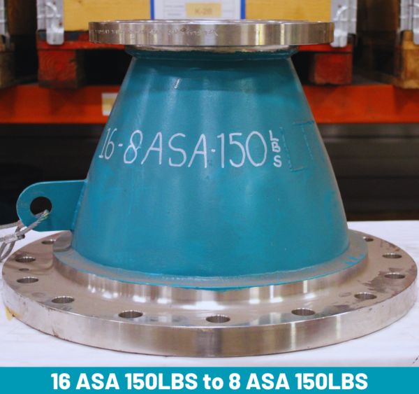 16 ASA 150LBS to 8 ASA 150LBS - LTT Holland