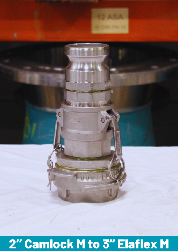 2’’ Camlock M to 3’’ Elaflex M - LTT Holland
