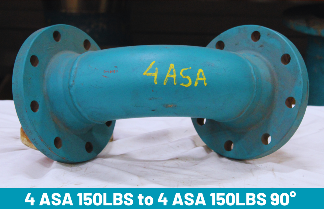 4 ASA 150LBS to 4 ASA 150LBS 90° - LTT Holland