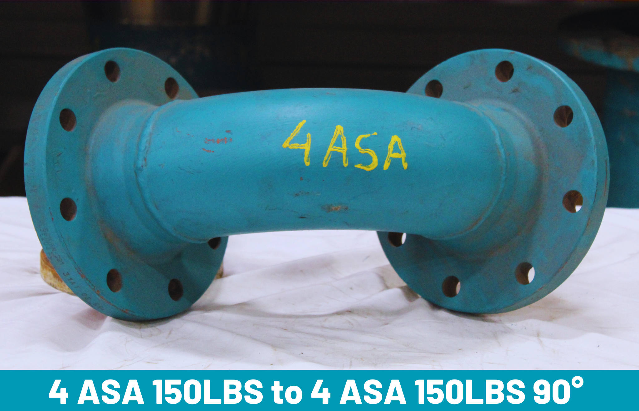 4 ASA 150LBS to 4 ASA 150LBS 90° - LTT Holland