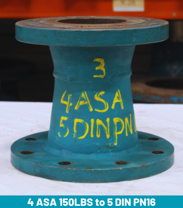 4 ASA 150LBS to 5 DIN PN16 - LTT Holland