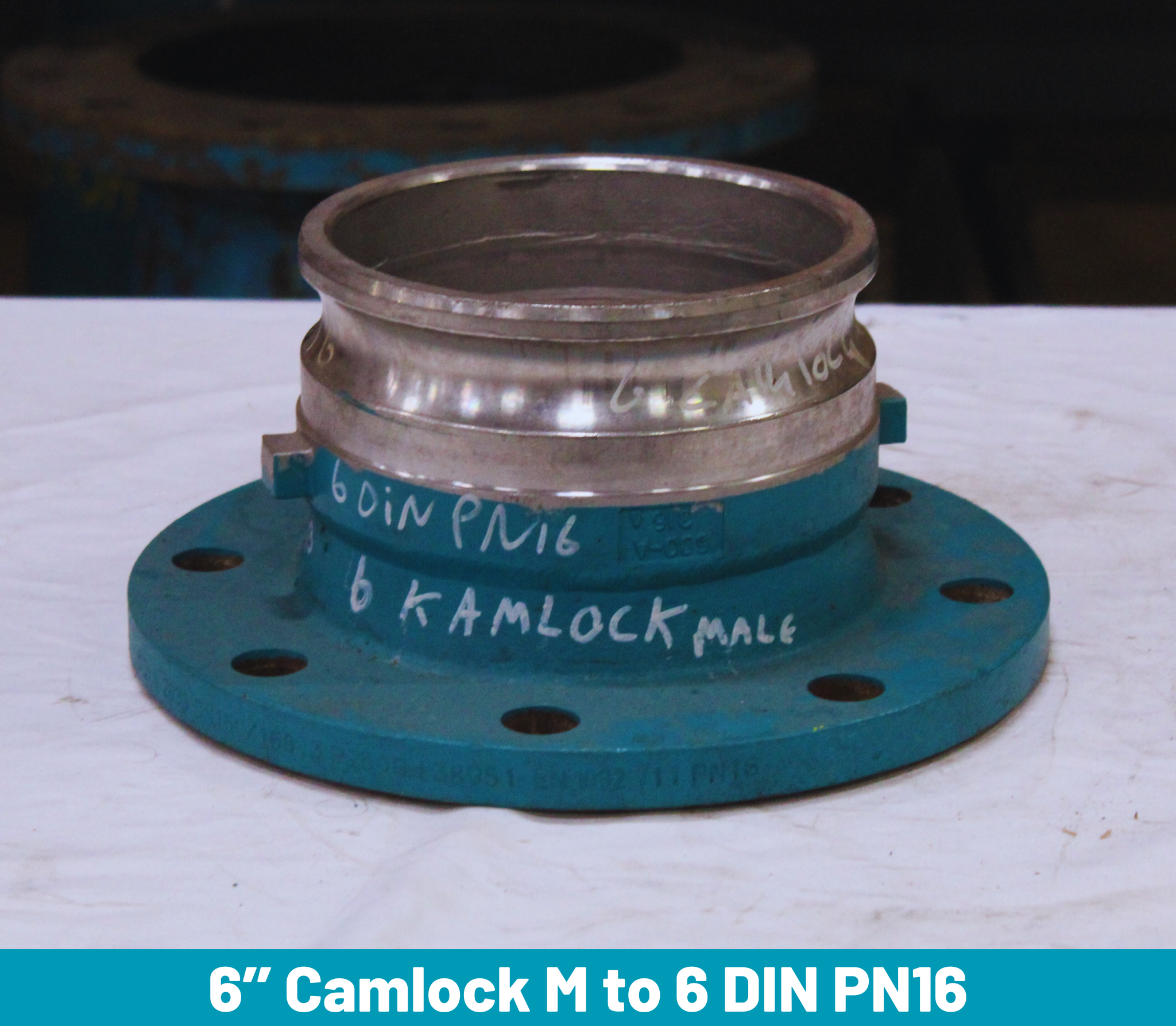 6‘’ Camlock M to 6 DIN PN16 - LTT Holland