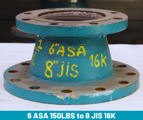6 ASA 150LBS to 8 JIS 16K - LTT Holland