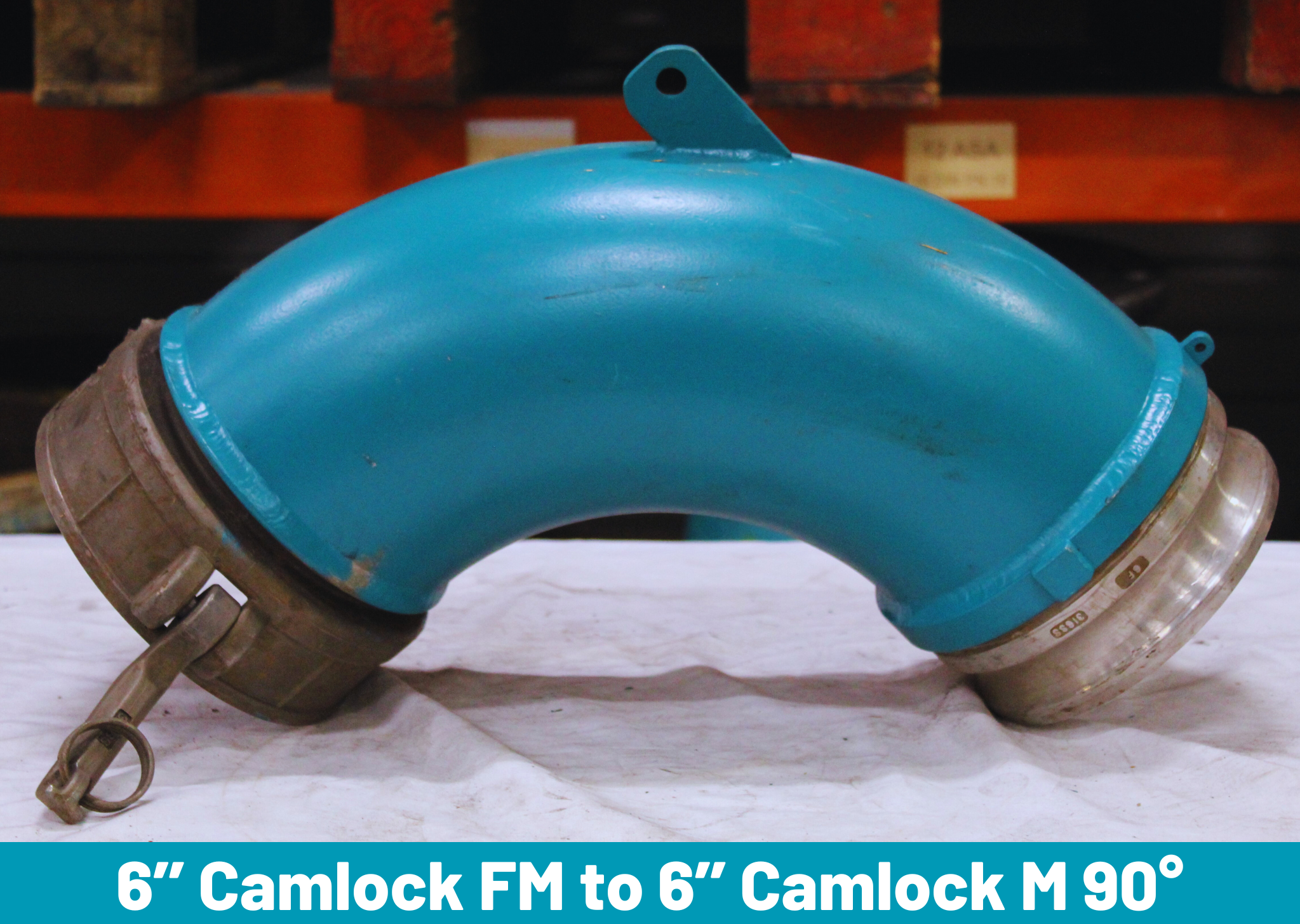 6’’ Camlock FM to 6’’ Camlock M 90° - LTT Holland