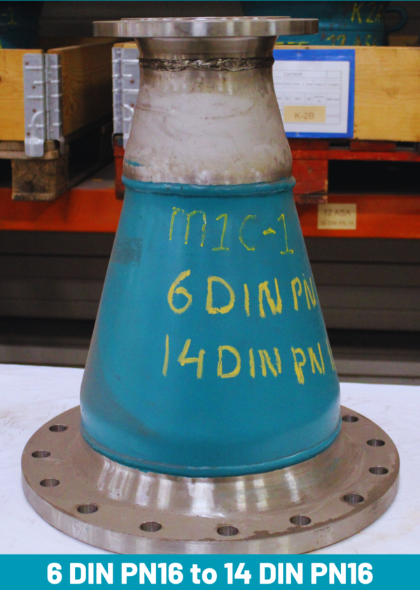 6 DIN PN16 to 14 DIN PN16 - LTT Holland