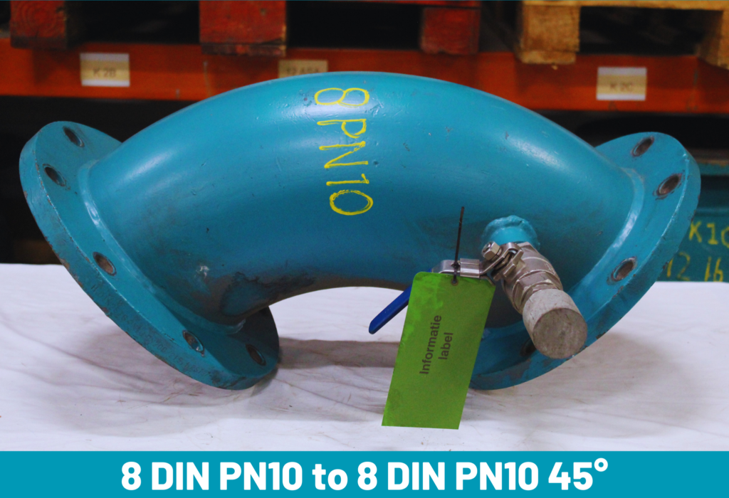 8 DIN PN10 to 8 DIN PN10 90° - LTT Holland