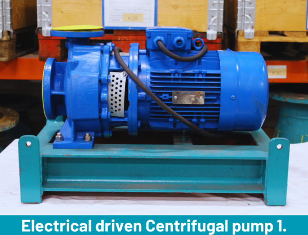 Electrical driven Centrifugal pump 1. - LTT Holland